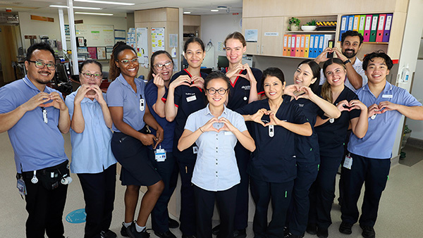 Smells like team spirit at 5B | Metro South Health