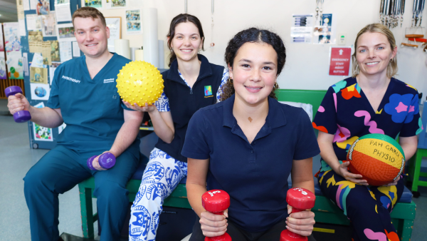 Extraordinary health journey inspires PAH physios | Metro South Health